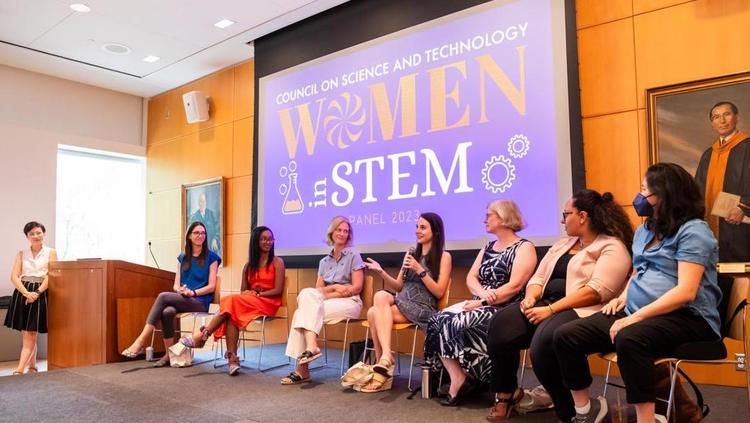 Maria participated in Princeton's CST Women in STEM Panel | NetΣyn Lab
